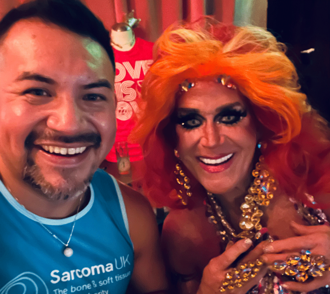 Tony brings Pride realness in Texas for Sarcoma UK | Sarcoma UK